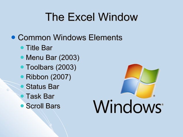 Intro to Excel | PPT