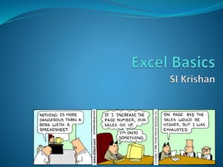 Intro to Excel Basics: Part I | PPTX
