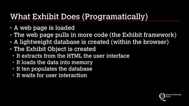 Intro to Exhibit Workshop | PPT | Free Download