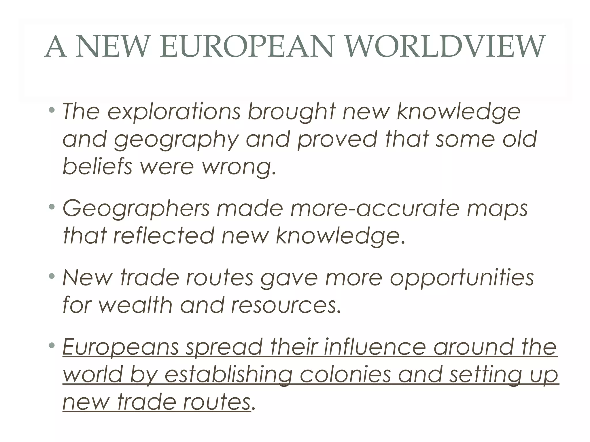 Intro to exploration | PPT