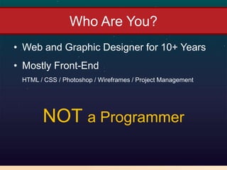 Intro to ExpressionEngine and CodeIgniter | PPT
