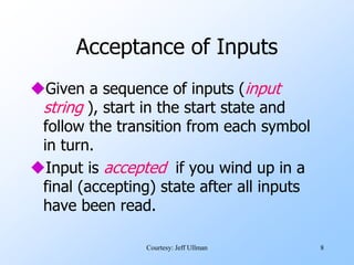 Finite Automata | PPT