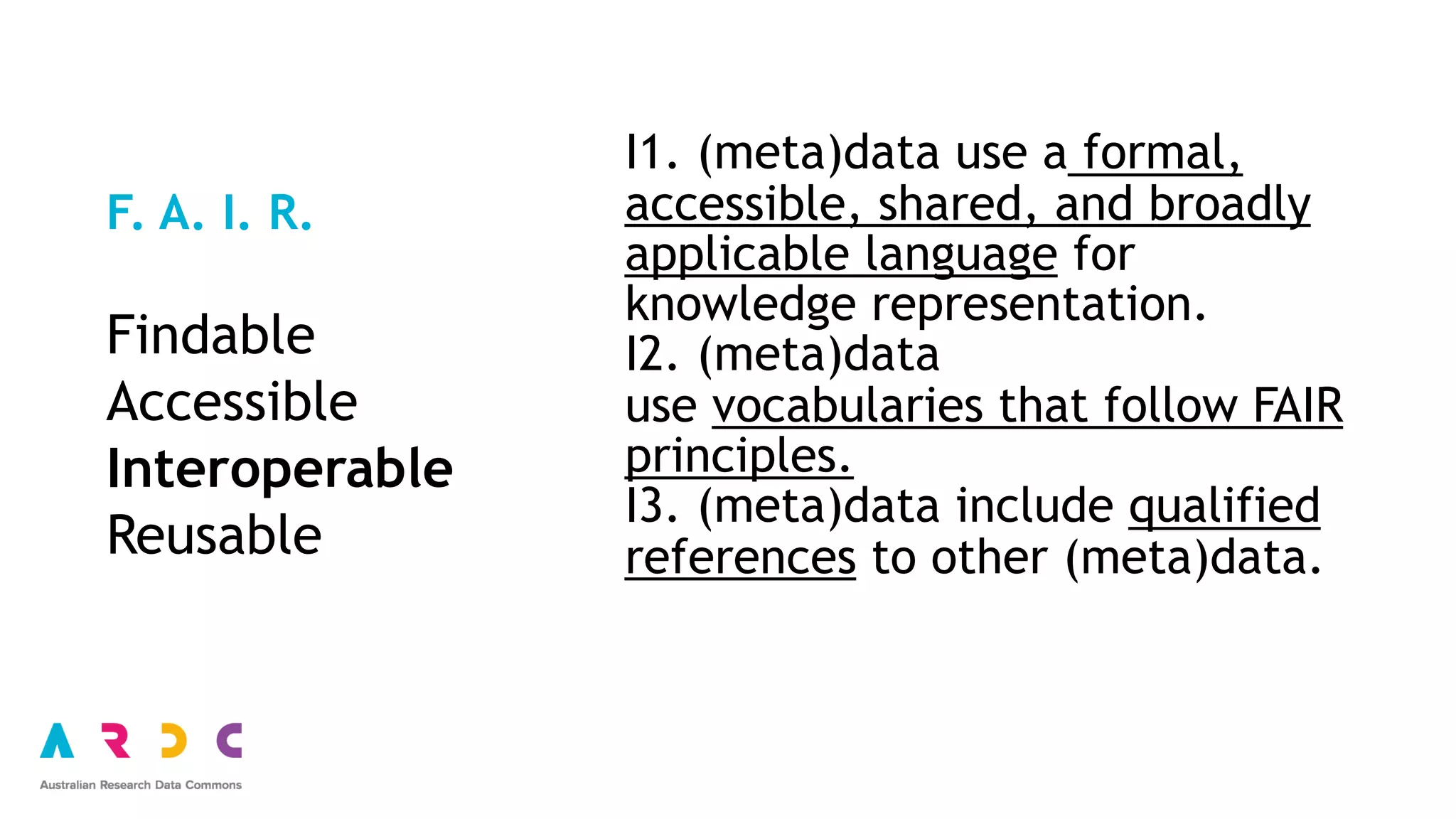 Introduction to FAIR principles - for impact and reuse of research data ...
