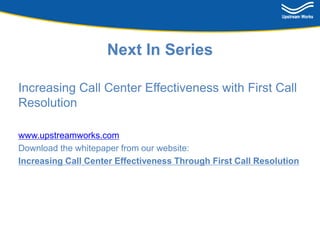 Introduction to First Call Resolution | PPTX