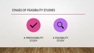 Introduction to Feasibility Study lecture | PPTX