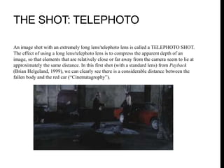 Introduction to Film and Media Studies: THE SHOT | PPTX