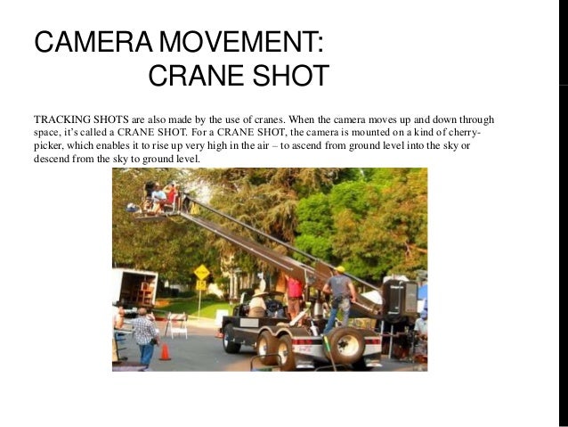 Introduction to Film and Media Studies: THE SHOT