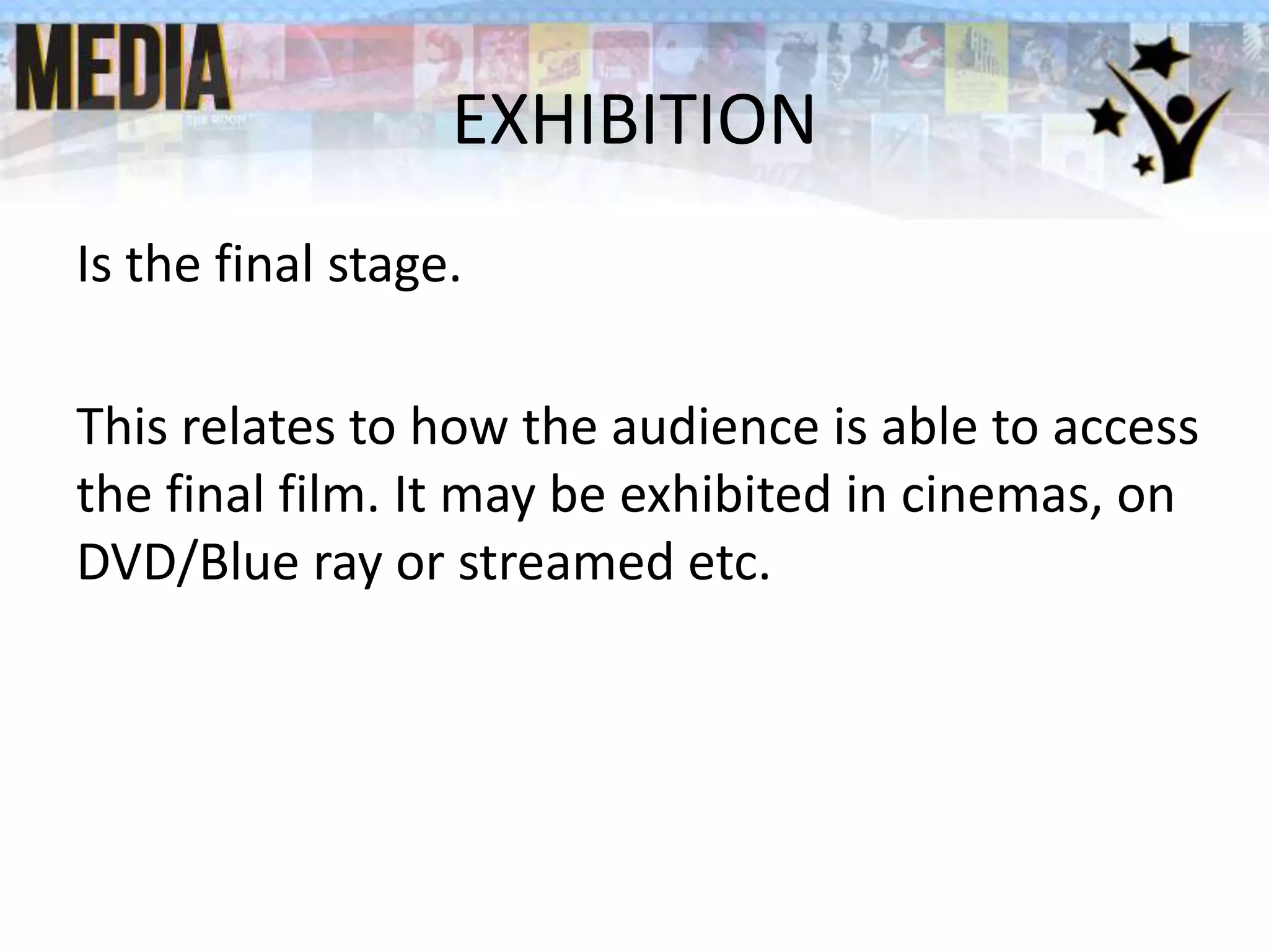 Intro to film stages as | PPT