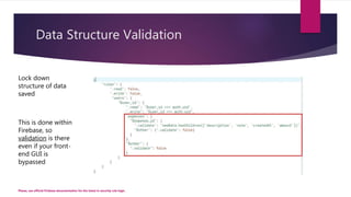 Intro to Firebase Realtime Database and Authentication | PPT