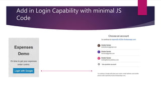 Intro to Firebase Realtime Database and Authentication | PPT