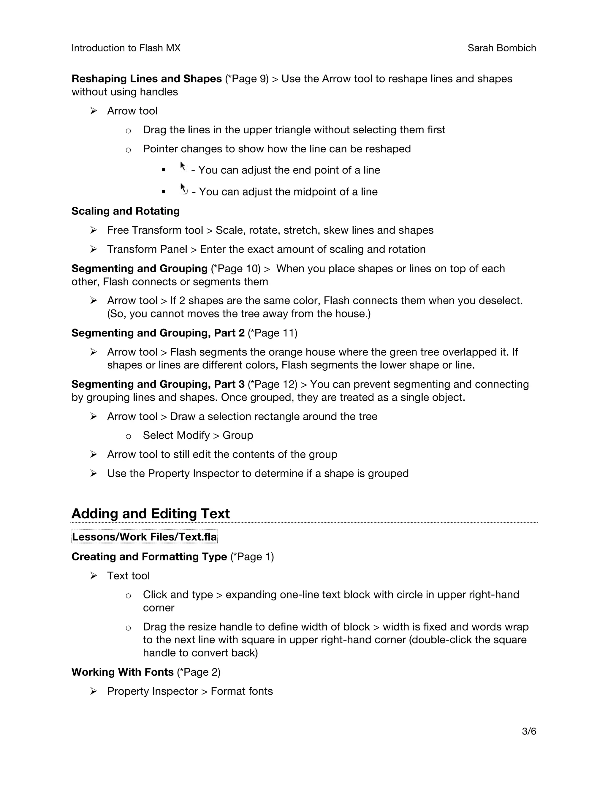 Introduction to Flash | PDF