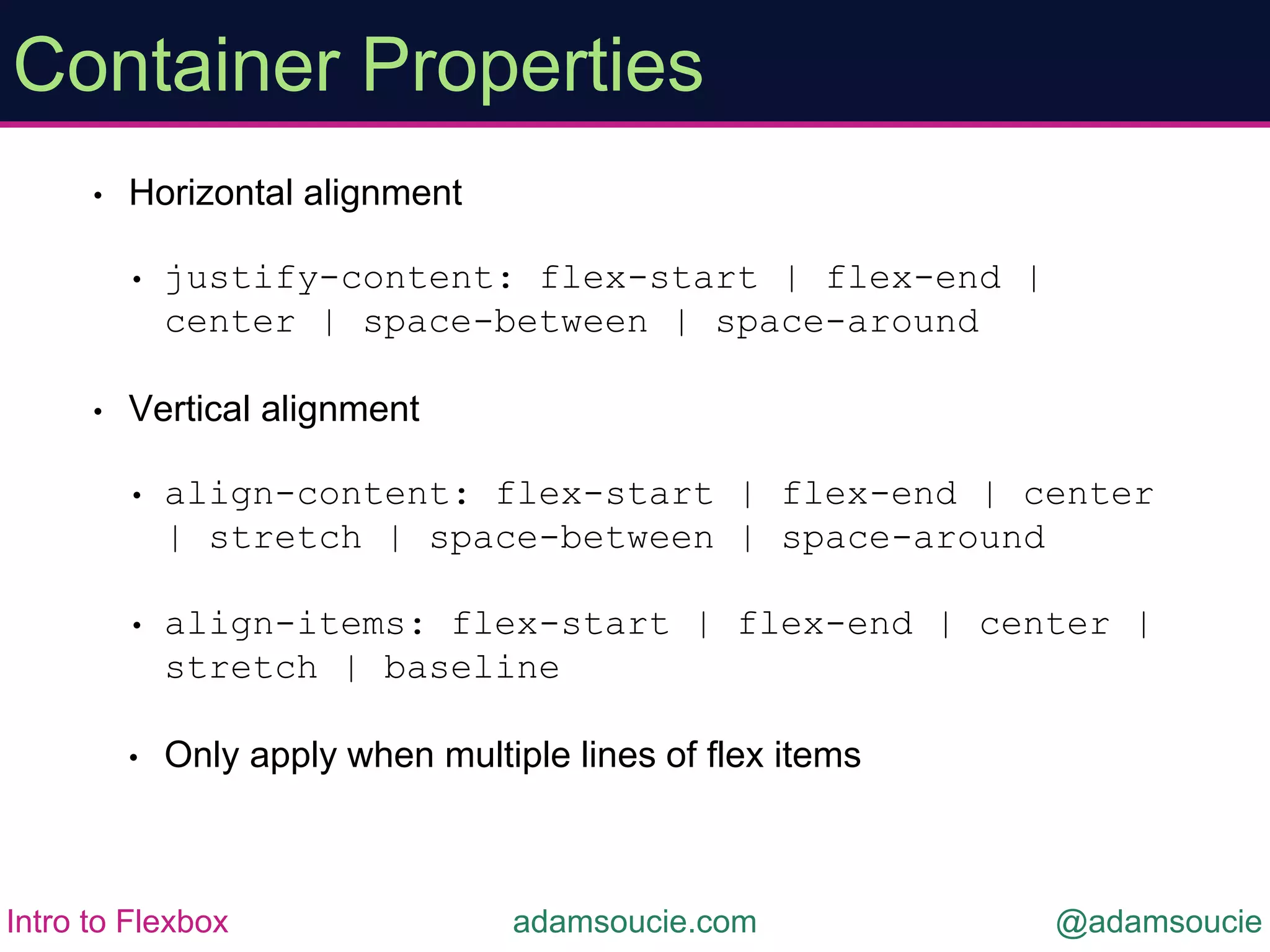 Intro to Flexbox - A Magical CSS Property | PPTX