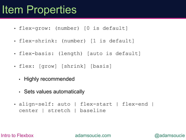 Intro to Flexbox - A Magical CSS Property | PPTX
