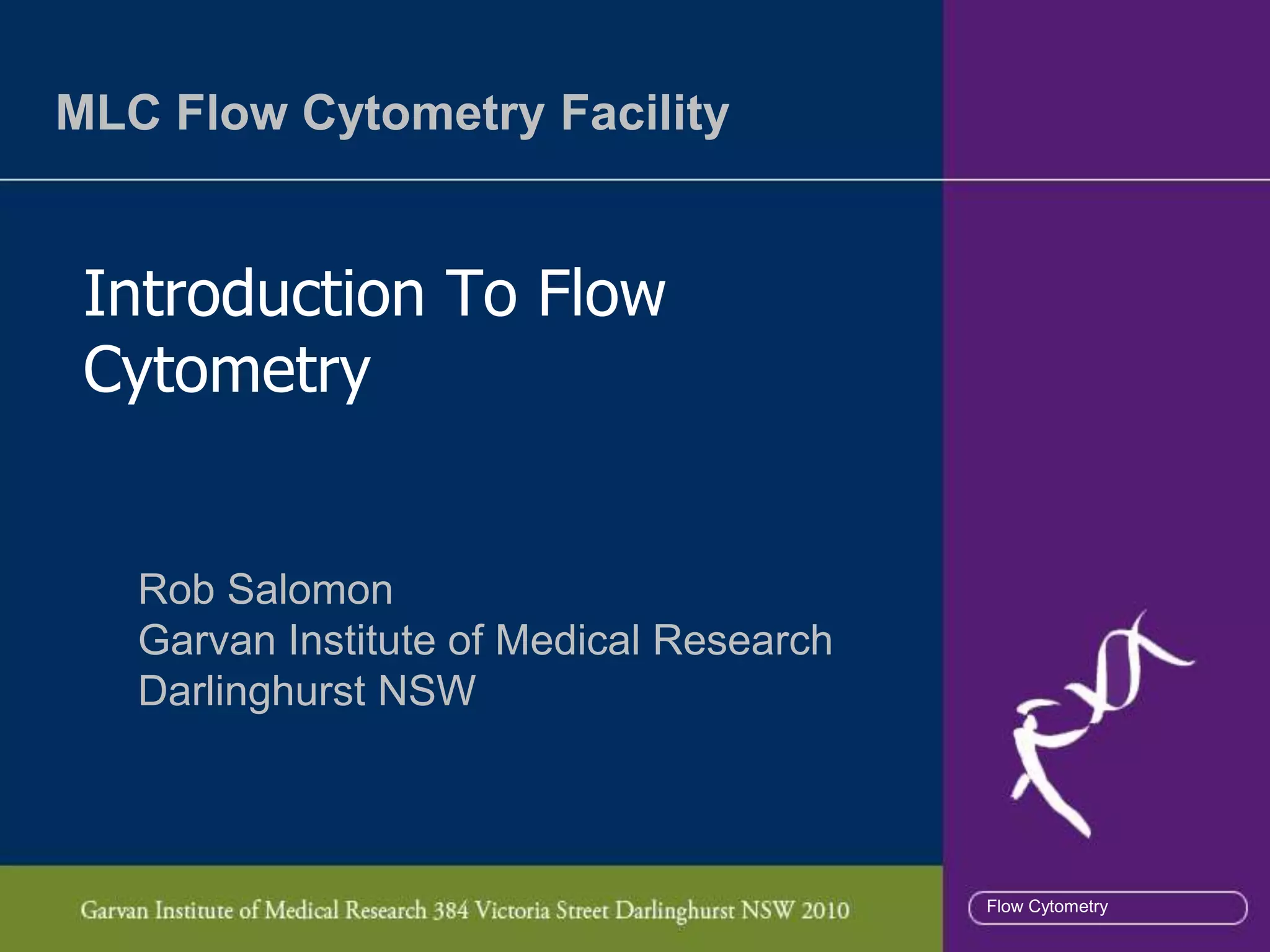 Introduction to Flow Cytometry | PPT