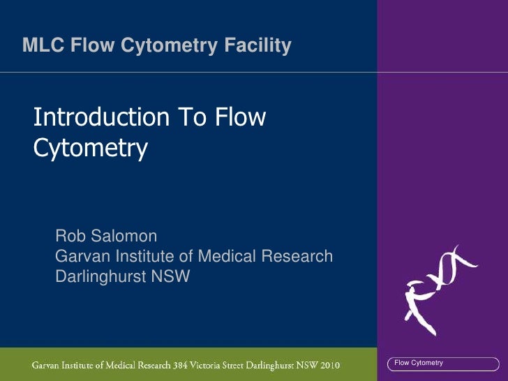 Introduction to Flow Cytometry Introduction to Flow Cytometry