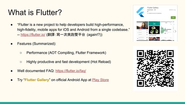 Intro to Flutter | PPT