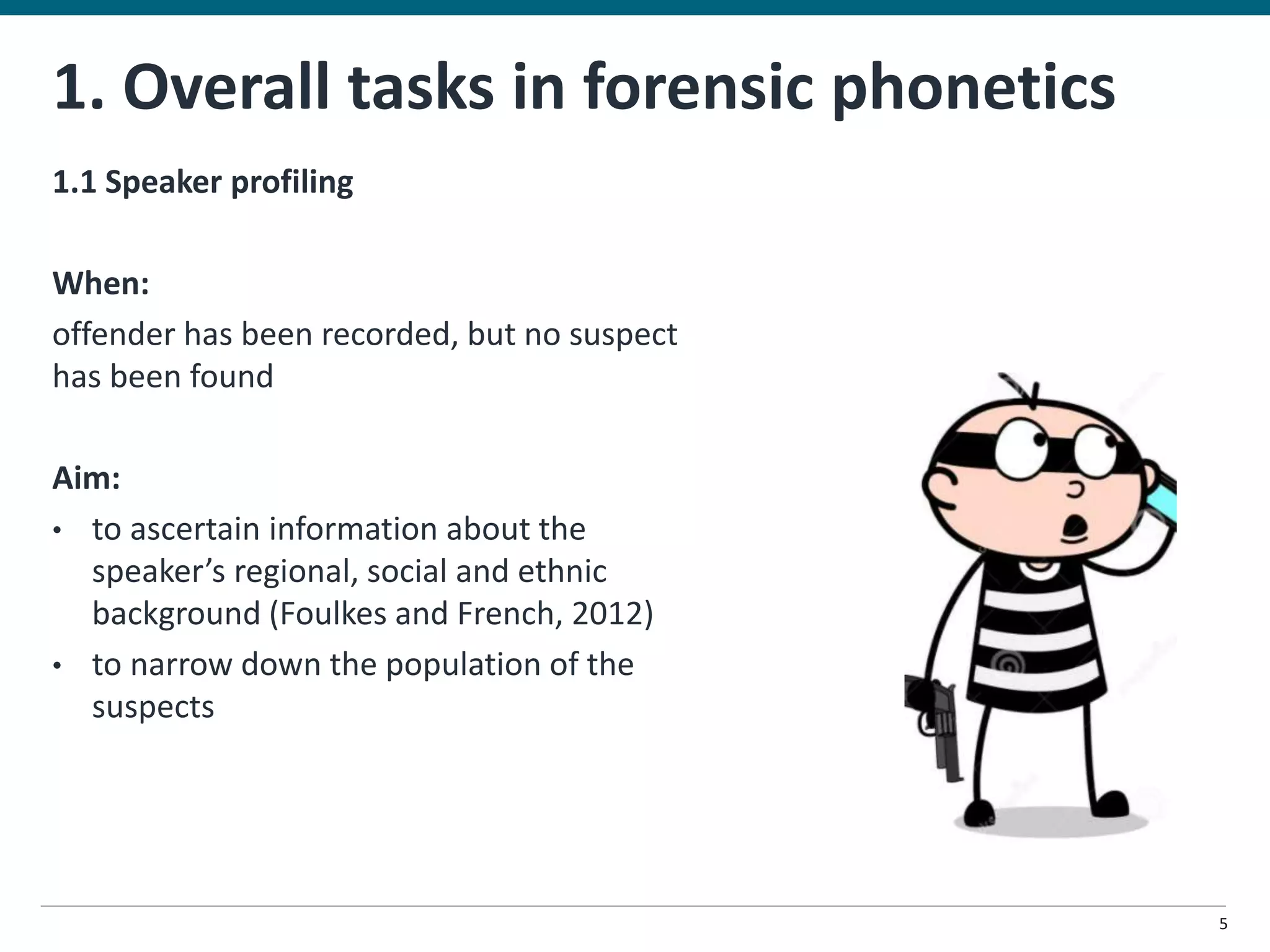 Intro to forensic phonetics | PPTX | Science