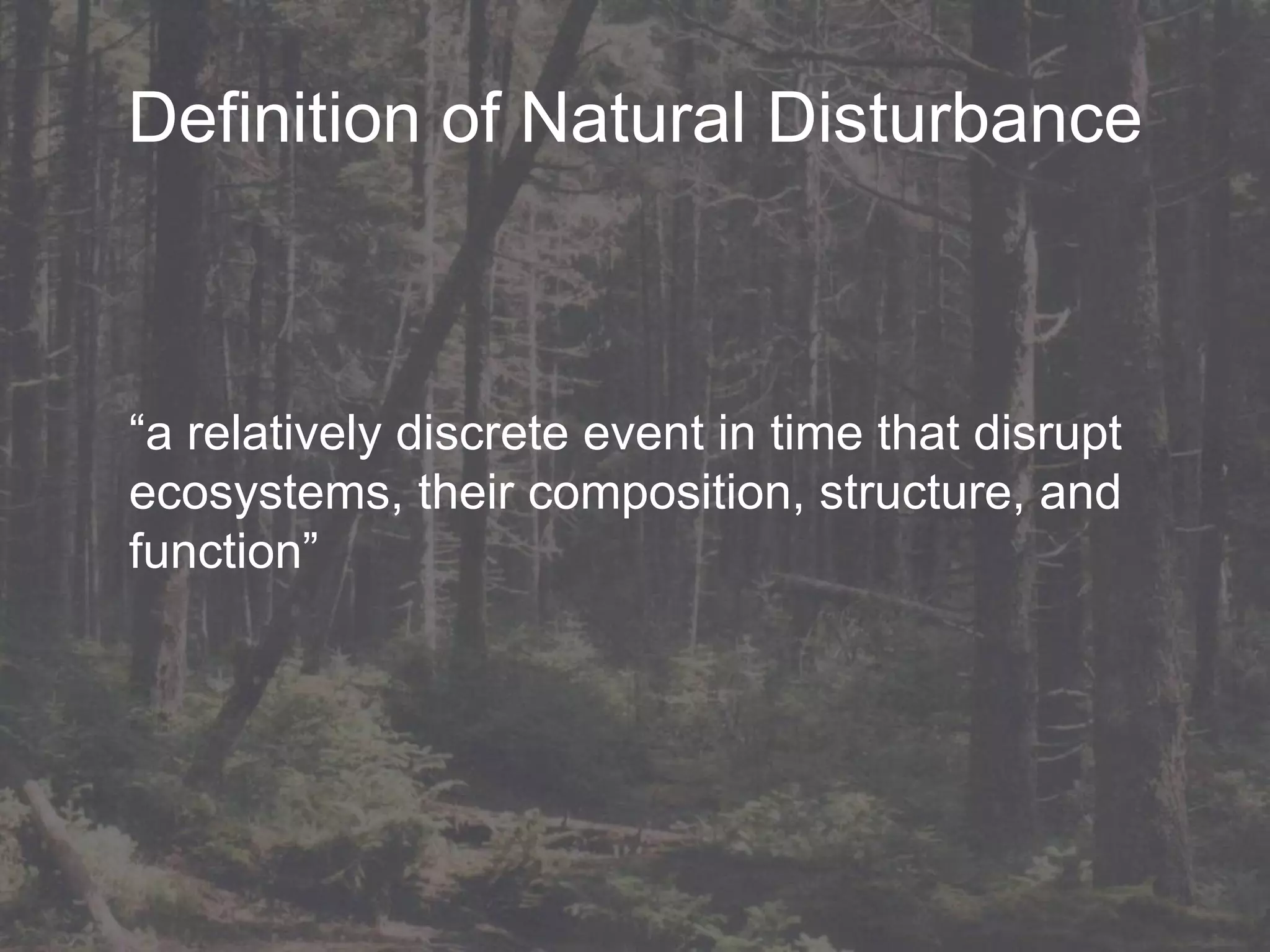 Intro To Forest Ecology | PPT