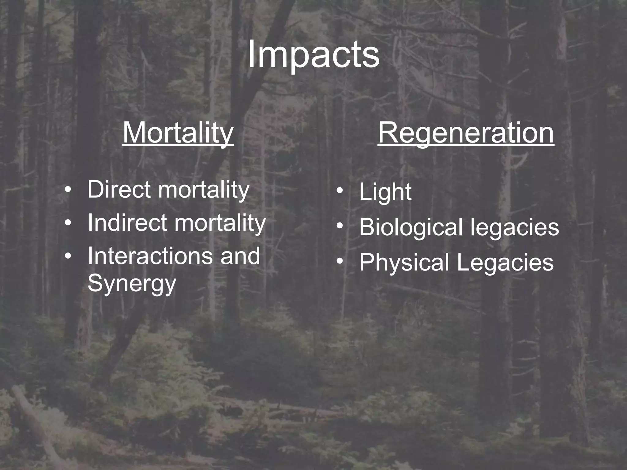 Intro To Forest Ecology | PPT