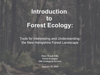 Intro To Forest Ecology | PPT