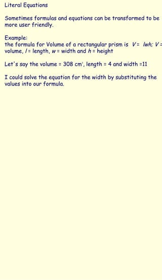 Intro To Formula Project | PDF