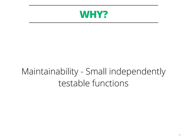 Intro to Functional Programming | PPT