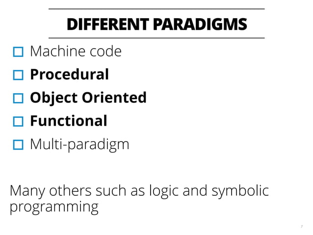 Intro to Functional Programming | PPT