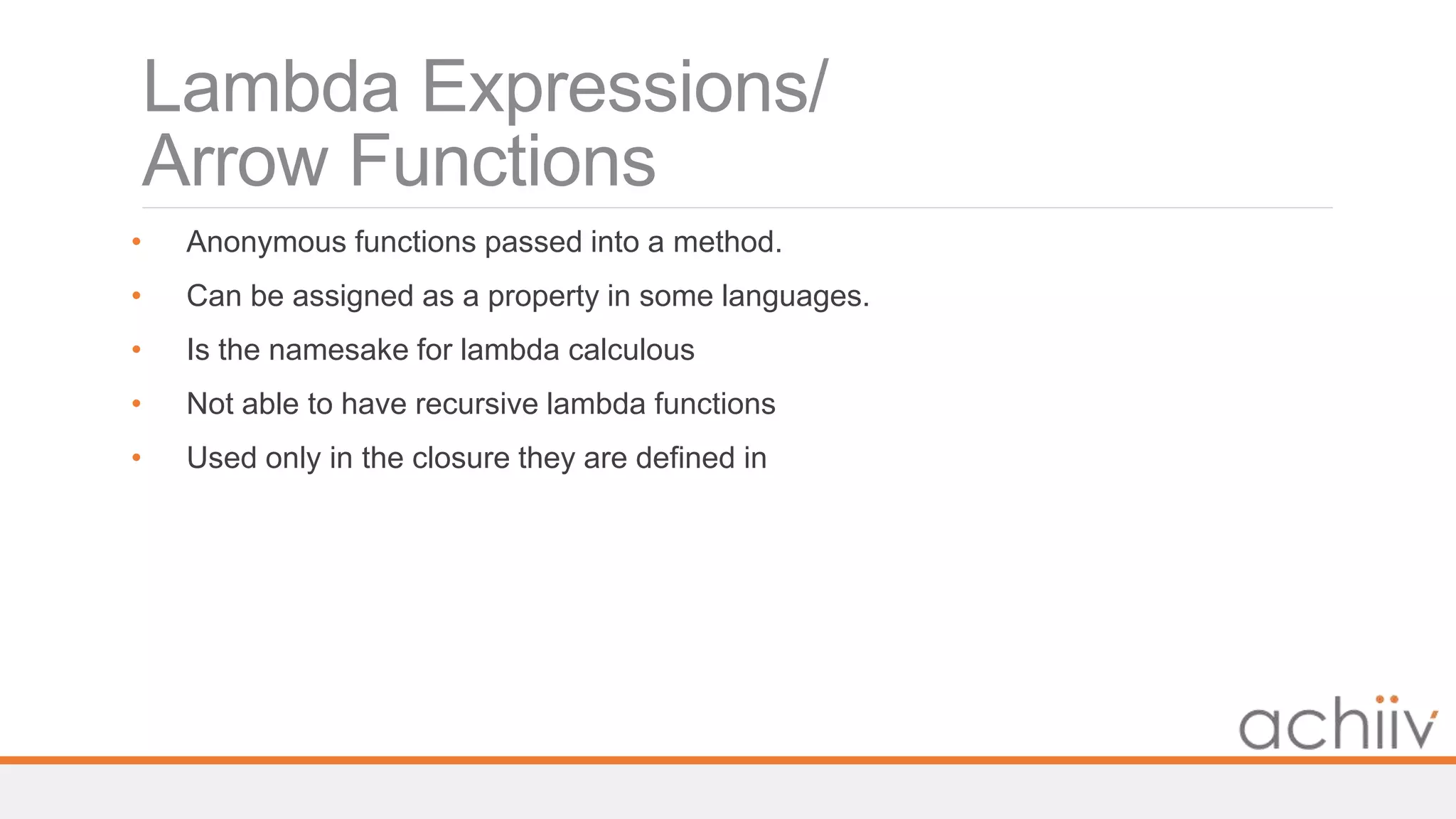 Introduction To Functional Programming Ppt