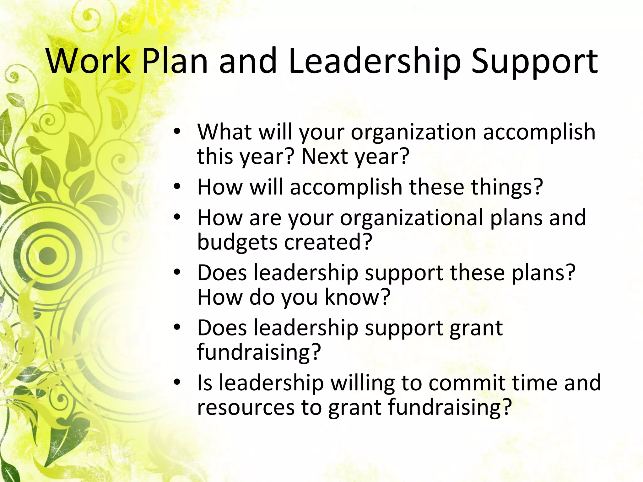 Introduction to Fundraising and Grants | PPT