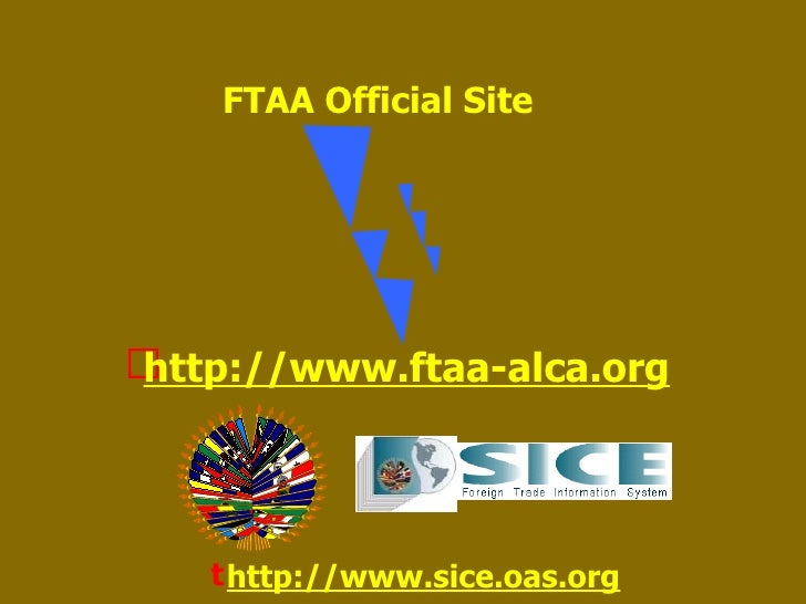 Introduction to the Free Trade Area of the Americas (FTAA) Agreement