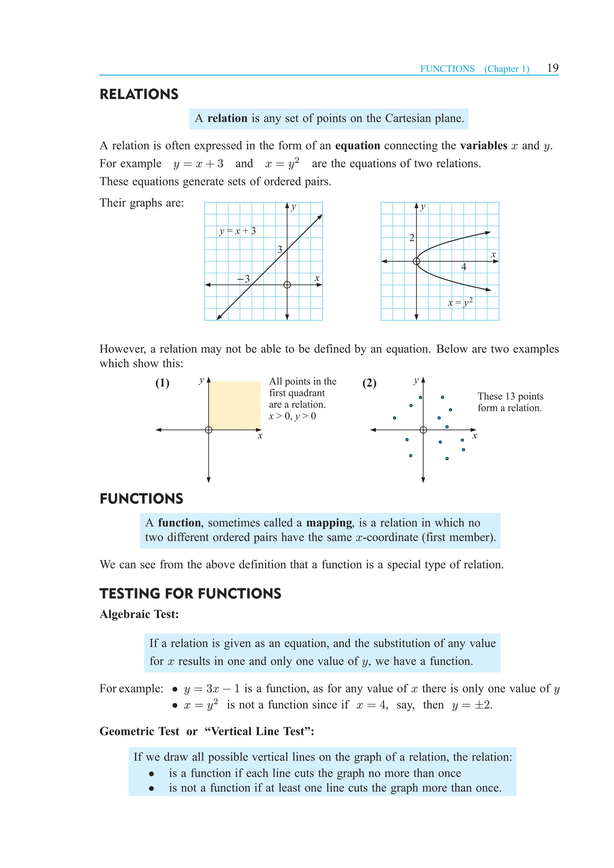 A chapter on the introductions to functions | PDF