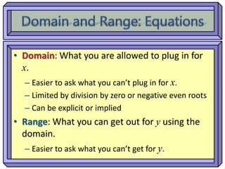 Intro to Functions_Domain and Range.ppt