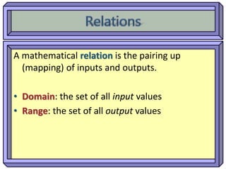 Intro to Functions_Domain and Range.ppt