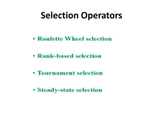 Introduction to Genetic Algorithm | PPT