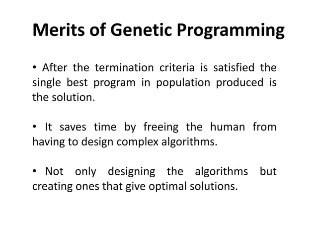 Introduction to Genetic Algorithm | PPT