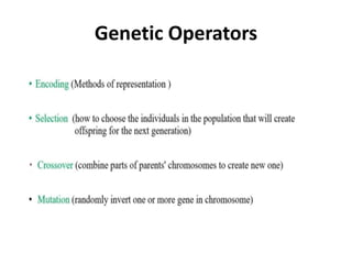 Introduction to Genetic Algorithm | PPT