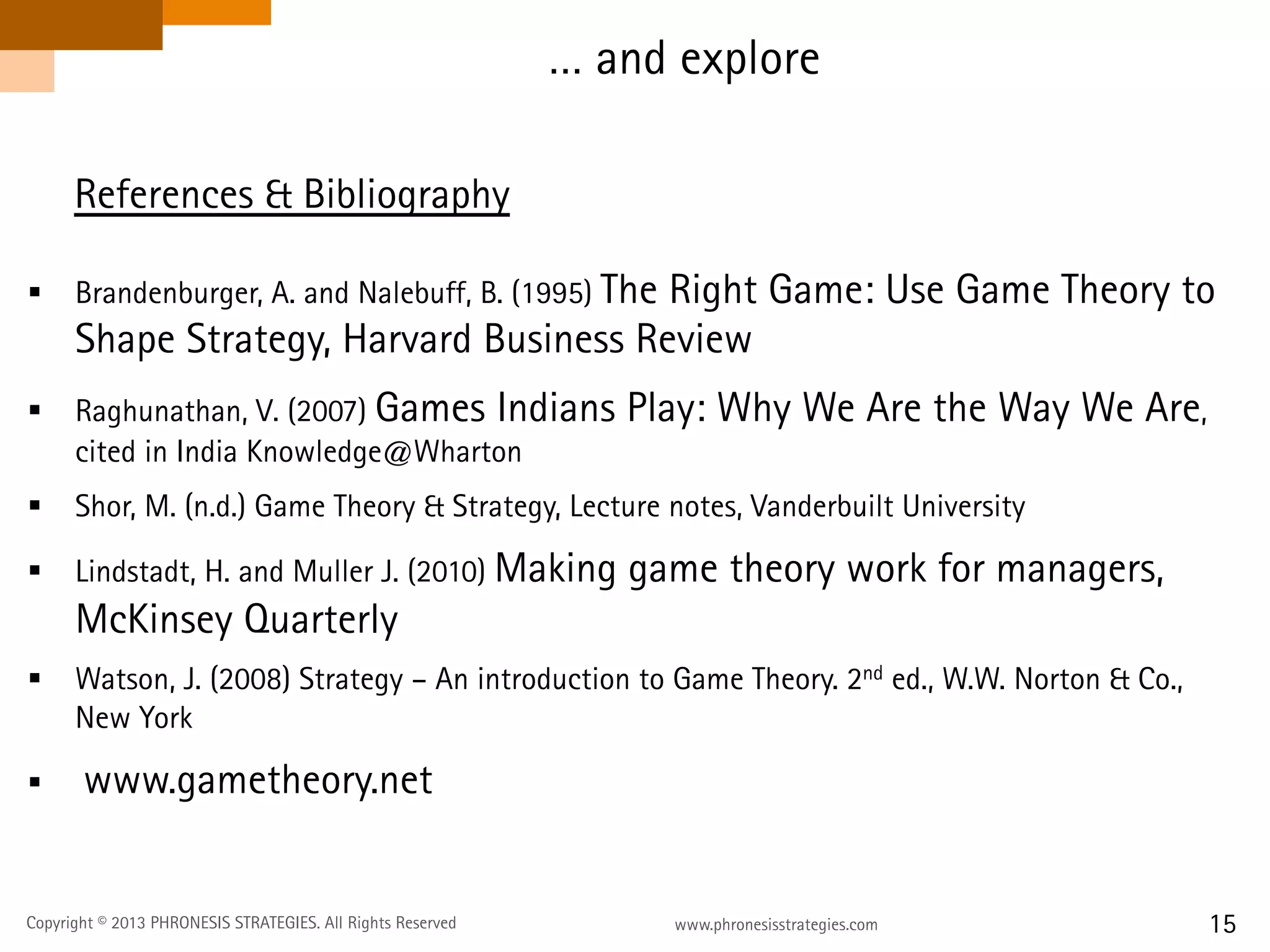 Intro to game theory | PDF | Strategy Video Games | Video Game Genres
