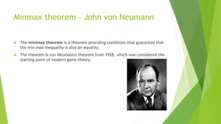 Intro to game theory | PPT
