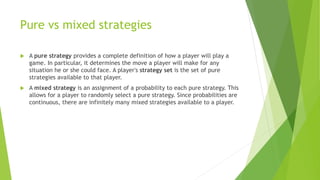 Intro to game theory | PPT