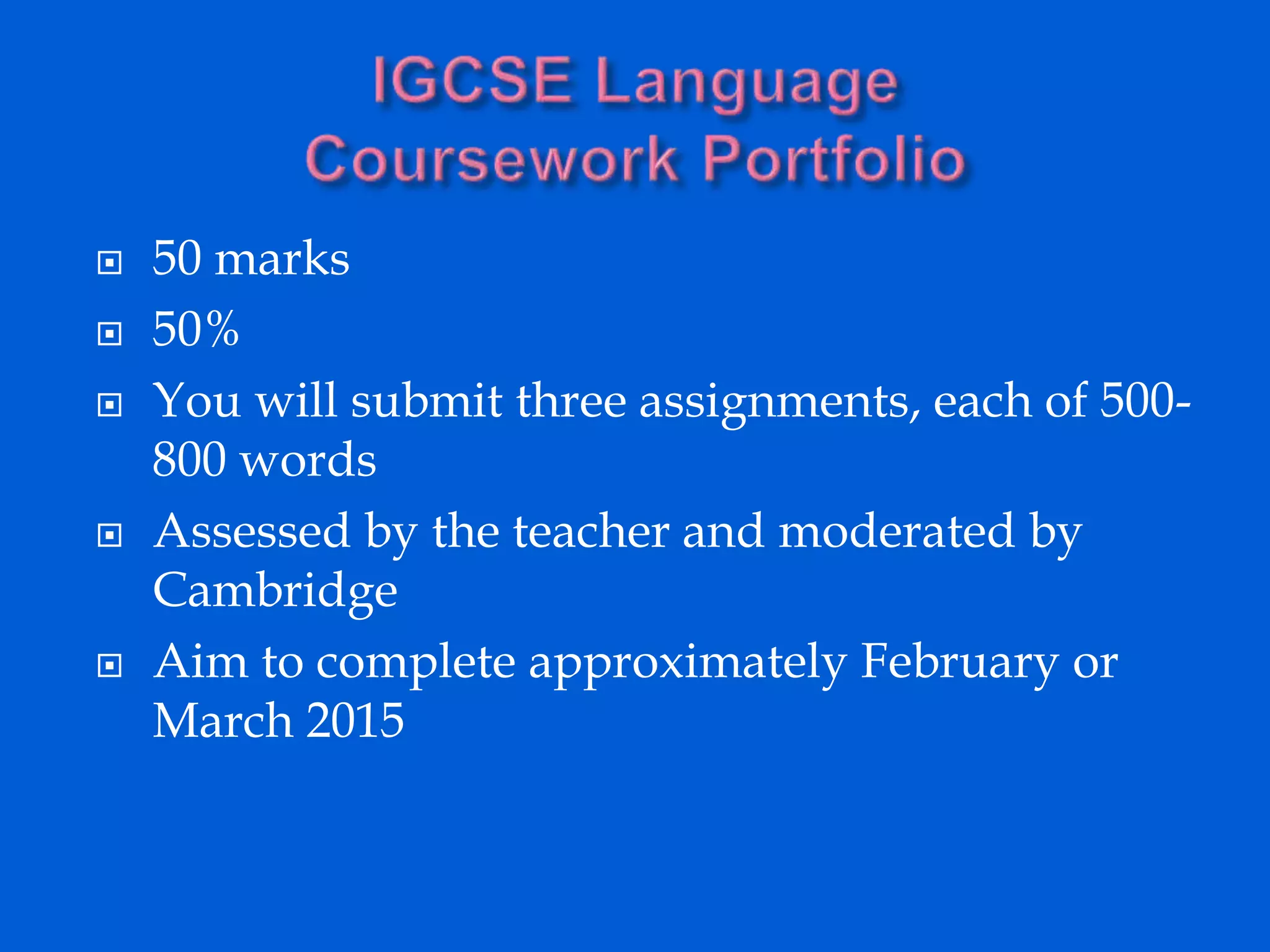 Introduction to IGCSE English Language and Literature 2016 (Cambridge ...