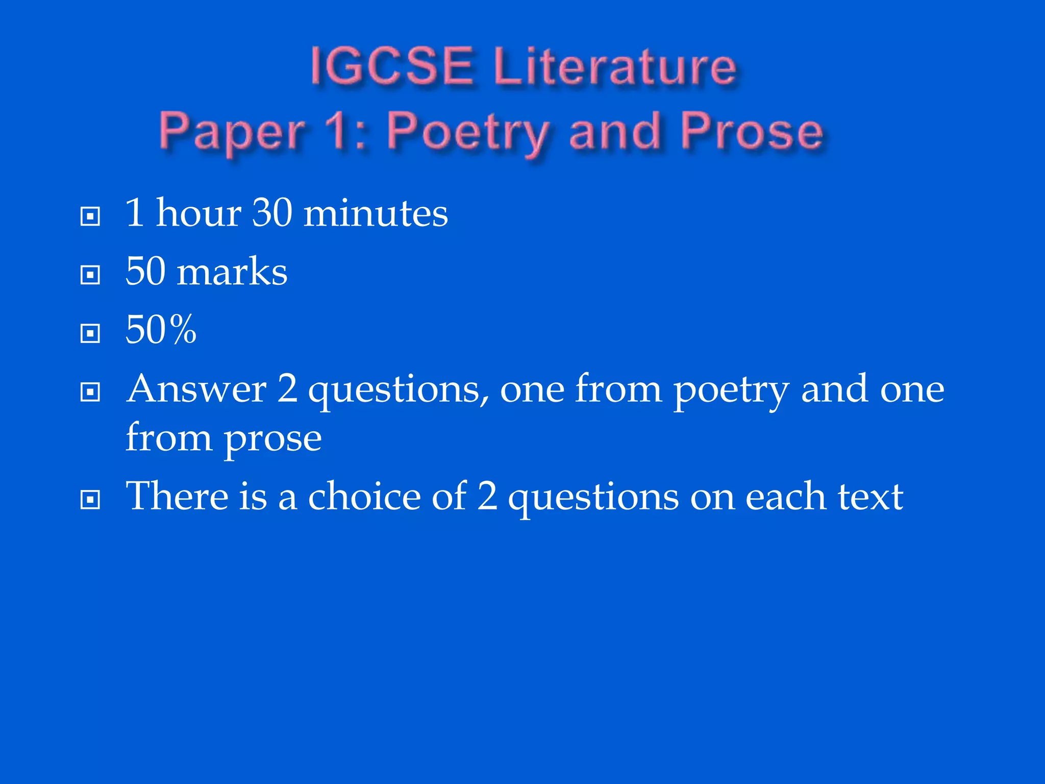 Introduction to IGCSE English Language and Literature 2015 (Cambridge ...