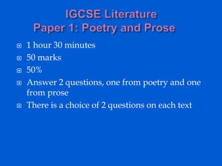 Introduction to IGCSE English Language and Literature 2015 (Cambridge ...