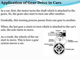 Introduction to Gears & Dynamometers (Theory of Machines) | PPTX