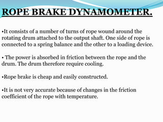 Introduction to Gears & Dynamometers (Theory of Machines) | PPTX