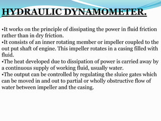 Introduction to Gears & Dynamometers (Theory of Machines) | PPTX