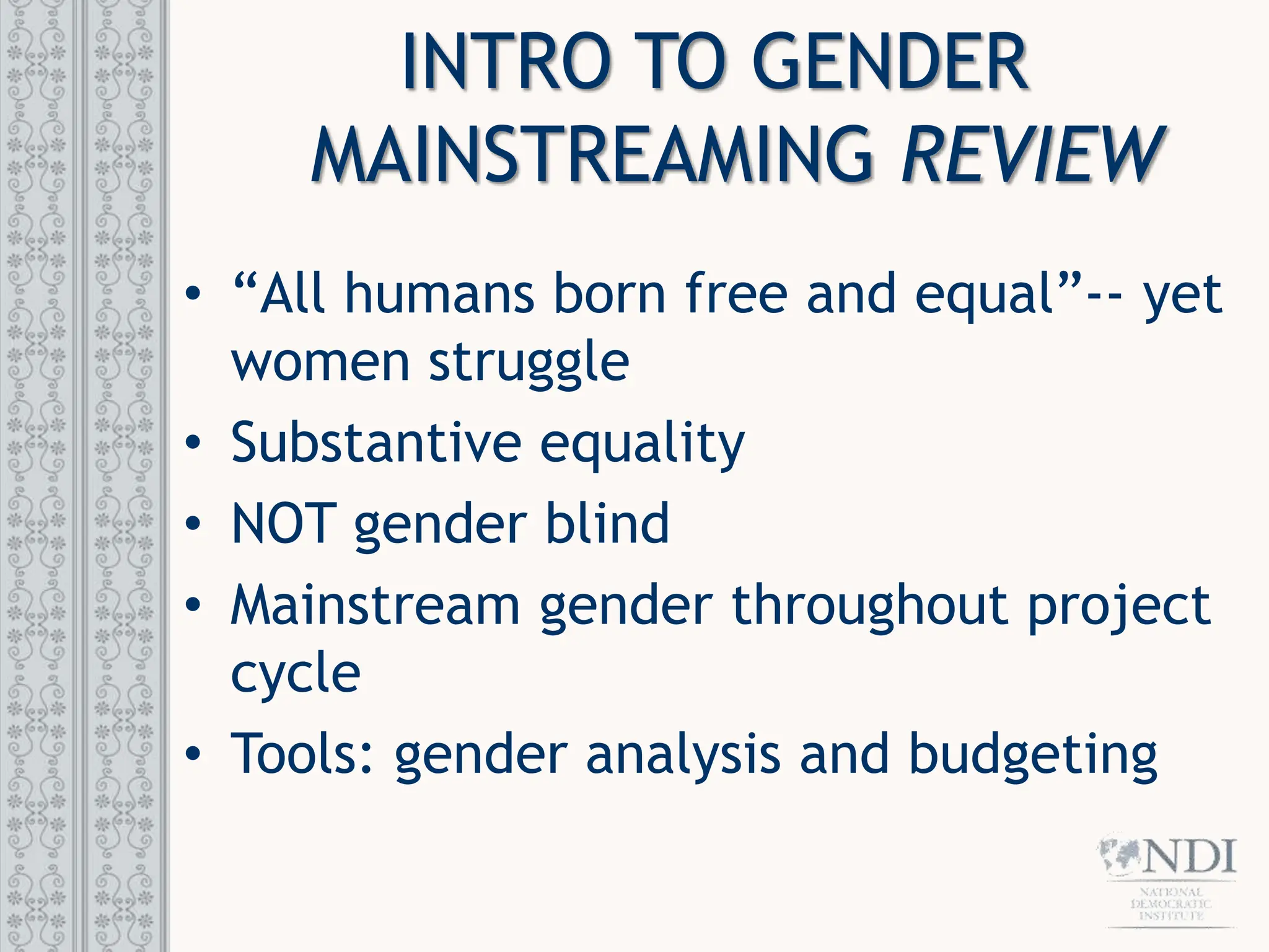 Intro to Gender Mainstreaming.ppt