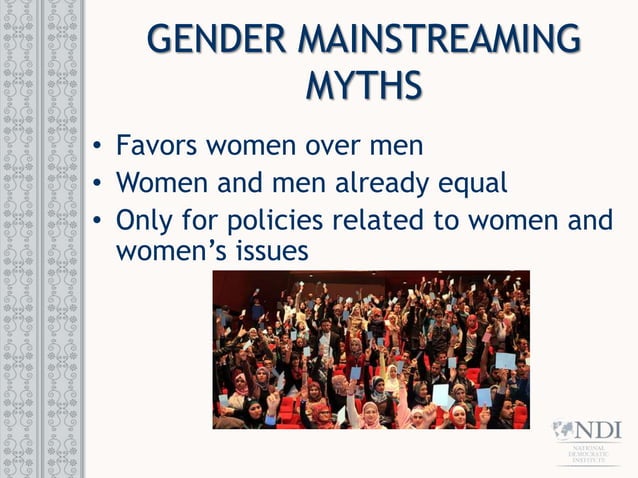 Intro to Gender Mainstreaming.ppt | Debated Sensitive Social Issues ...