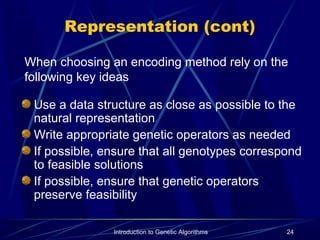 Introduction to Genetic algorithms | PPT