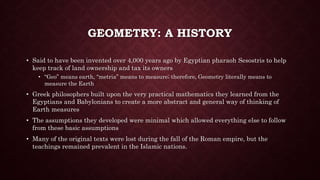 Intro to Geometry | PPT