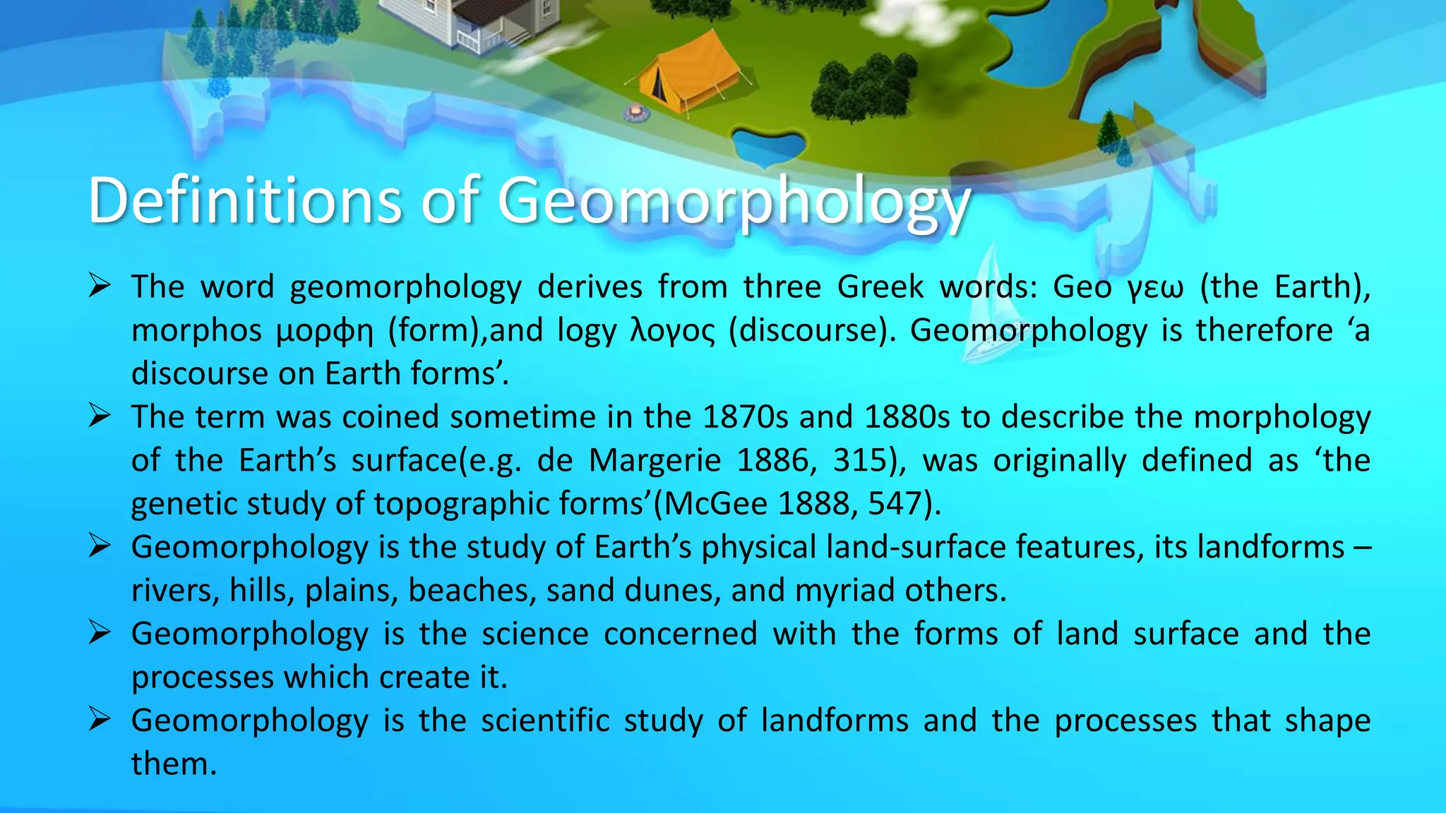 Introduction to Geomorphology | PDF